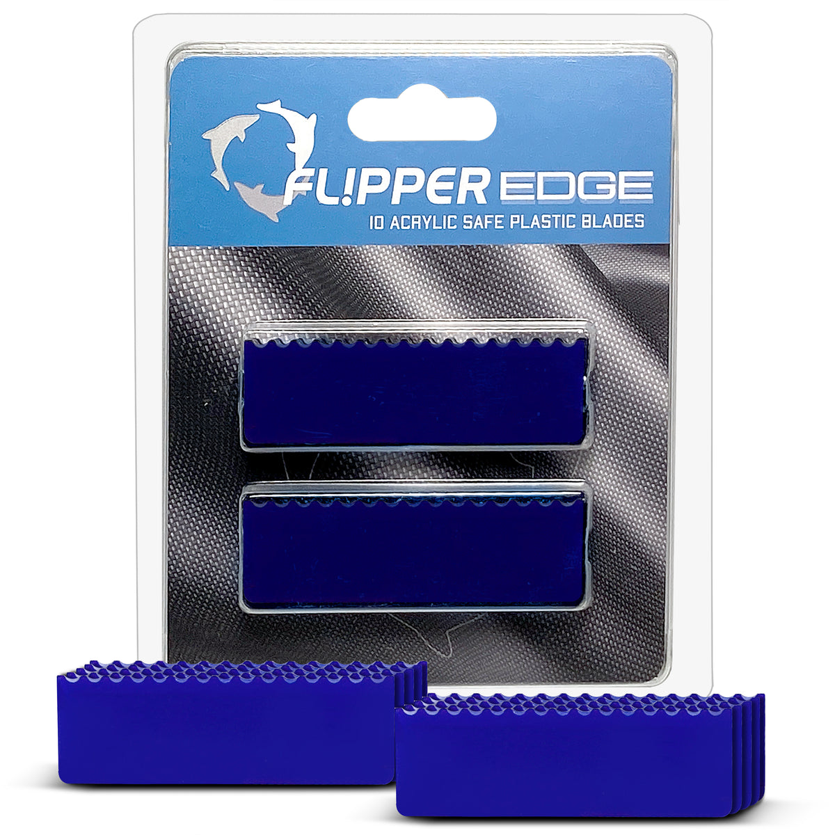 Flipper Edge Standard Acrylic Safe Plastic Blades - 10 Pack – Flipper ...